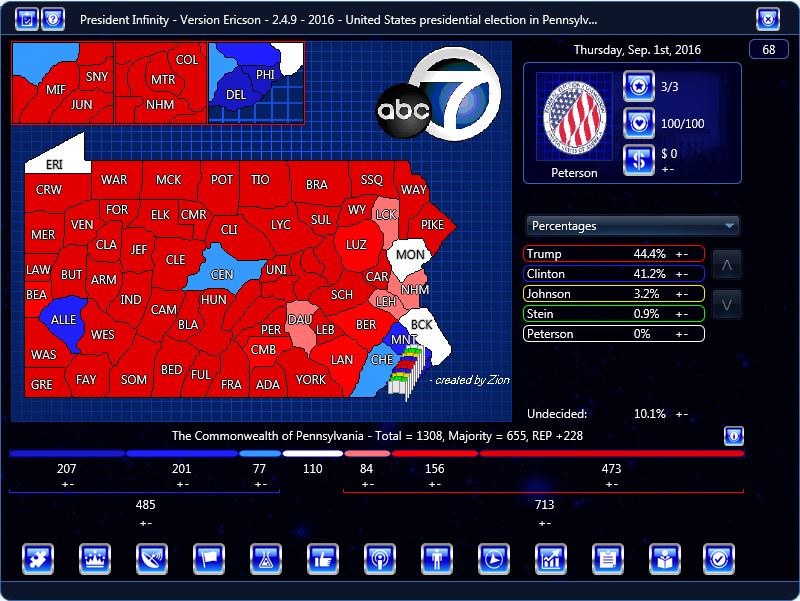 2016 – United States presidential election in Pennsylvania – 270sims ...