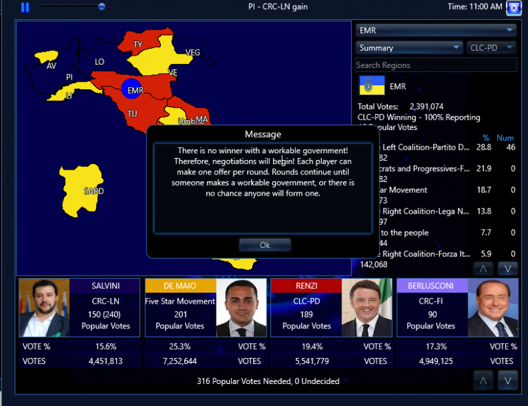 Italian General election 2018 scenario! – 270sims Campaigns