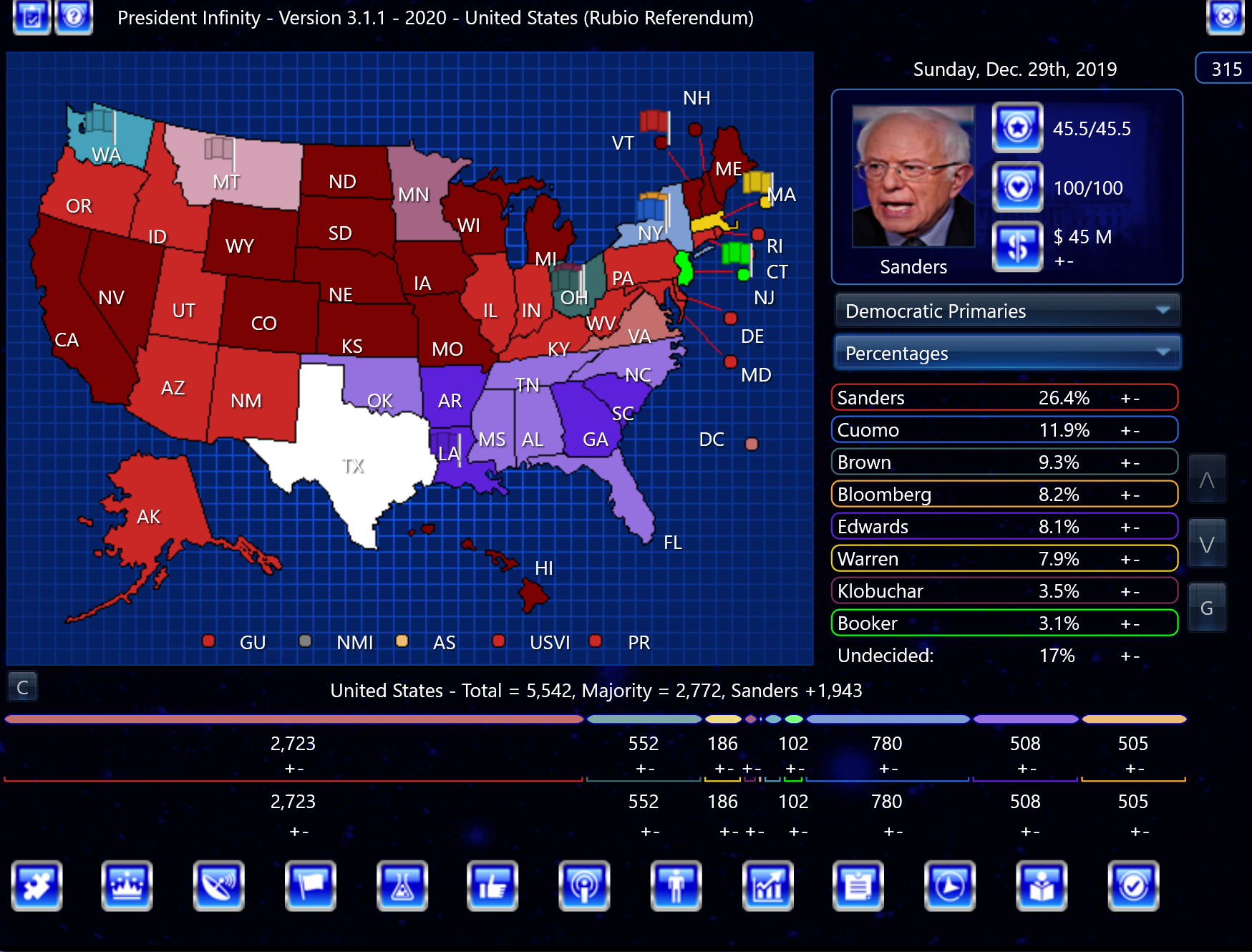 1. President Infinity – 270sims Campaigns