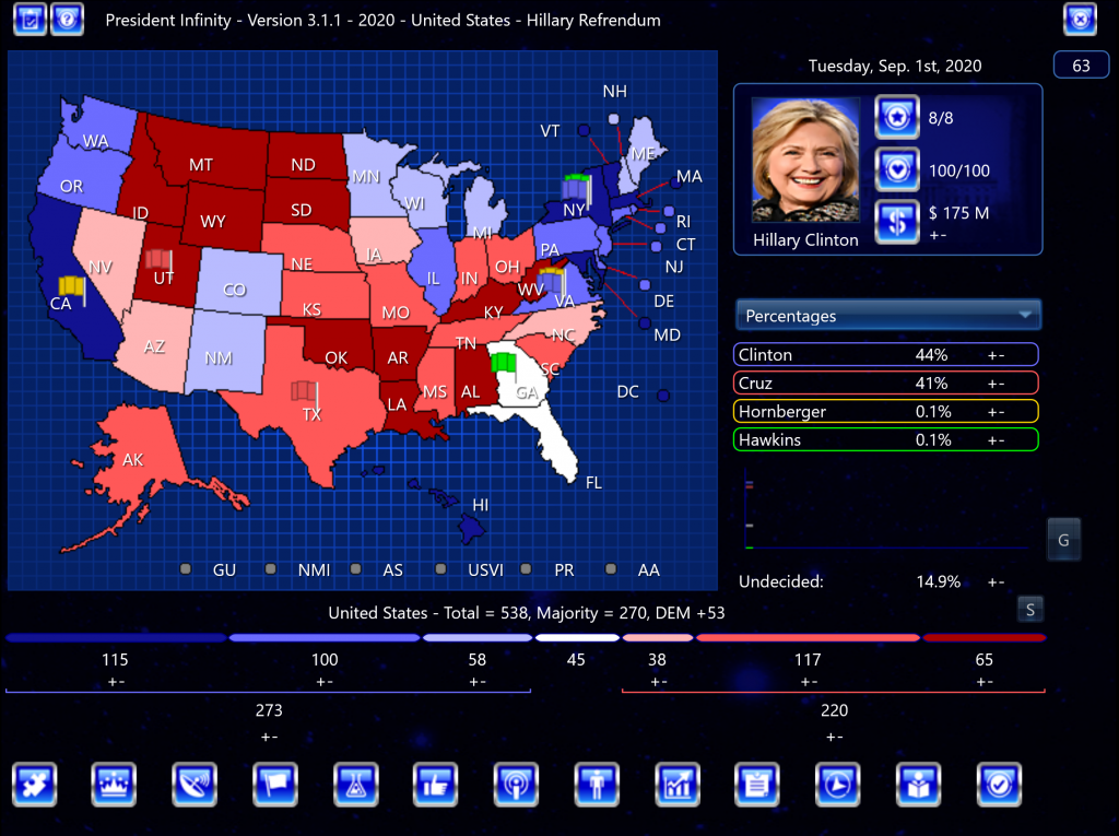 1. President Infinity – 270sims Campaigns